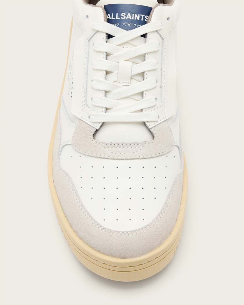 Regan Low Top Trainers White/Blue | ALLSAINTS